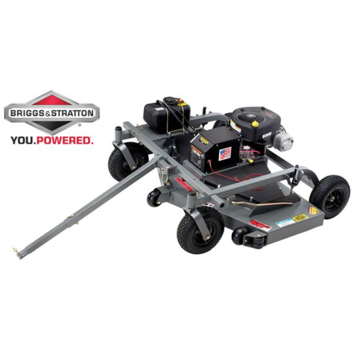 Swisher 60" Finish Cut Trail Mower – 15.5 HP 12V Briggs & Stratton, El ...